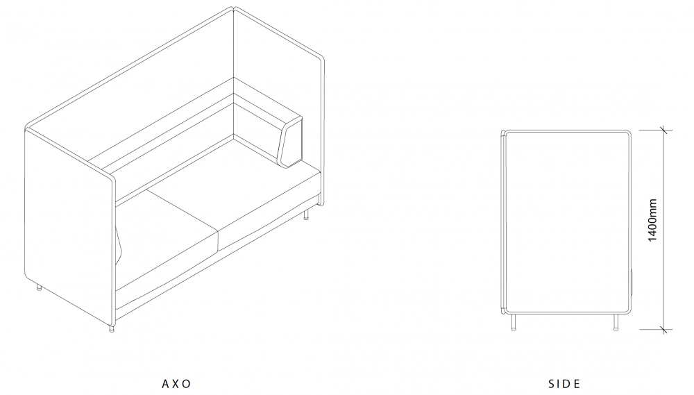 Private Sofa | Sofa | For the modern office | Icons of Denmark