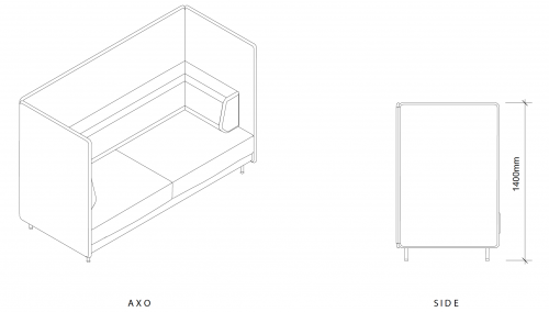 Private Sofa | Sofa | For the modern office | Icons of Denmark