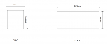 Kant High Table | Meeting Tables | Hee Welling | Icons of Denmark