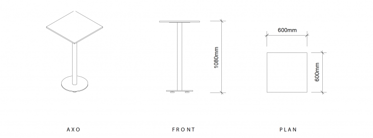 Bank Table | Hospitality and Meeting Tables | Icons of Denmark