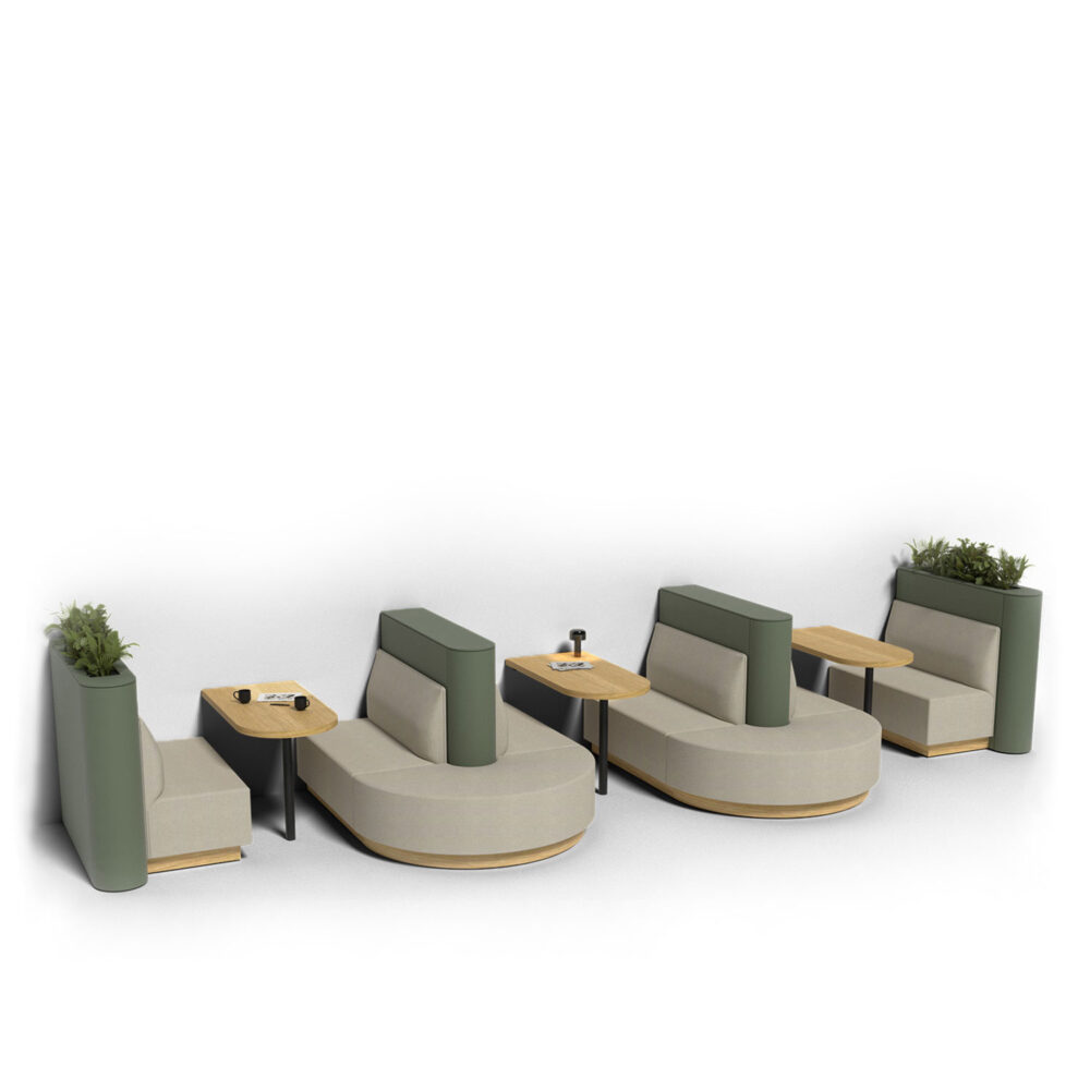 BLOX Banquette Seating 300 | System Design | Icons of Denmark