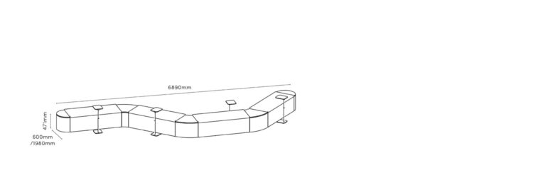 BLOX Tiered Seating | System Design | Icons of Denmark