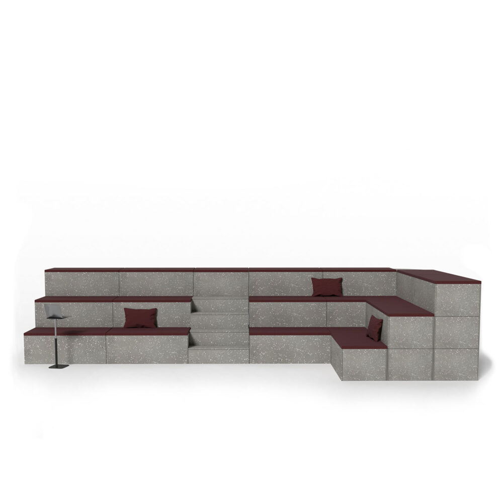 BLOX Tiered Seating | System Design | Icons of Denmark