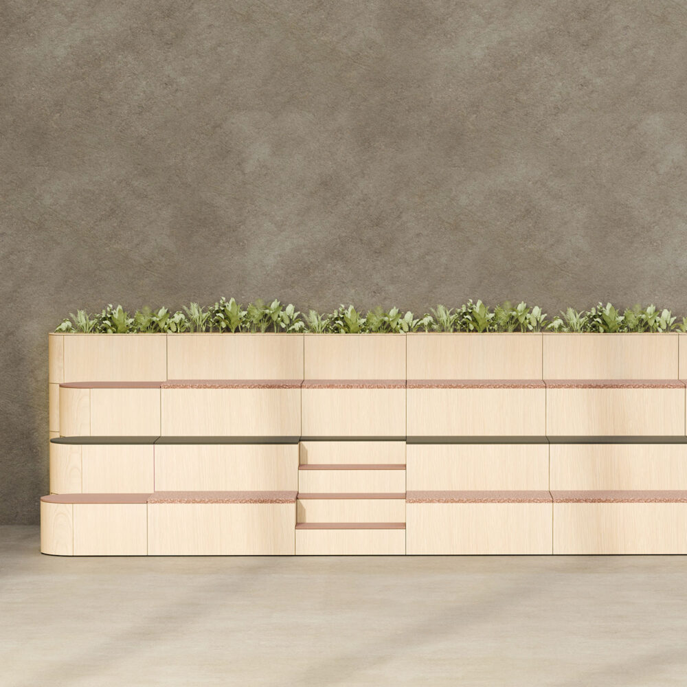 BLOX Tiered Seating | System Design | Icons of Denmark